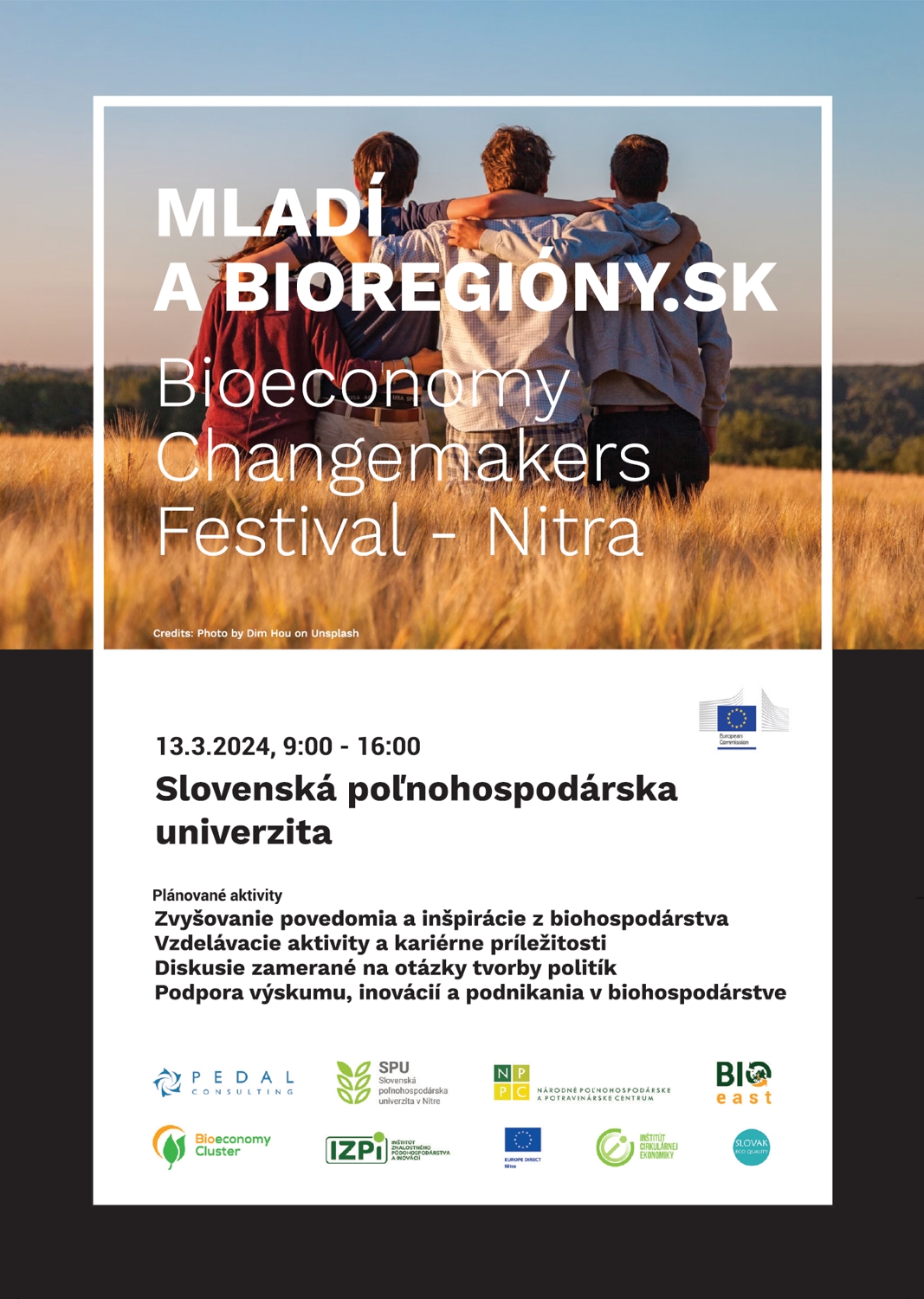 Bioeconomy Changemakers Festival - Kreatívne centrum SPU v Nitre
